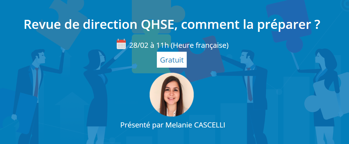 [Webinaire] Revue de direction QHSE, comment la préparer
